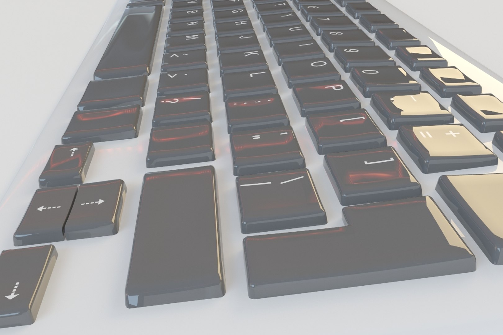 Keyboard 3d Model