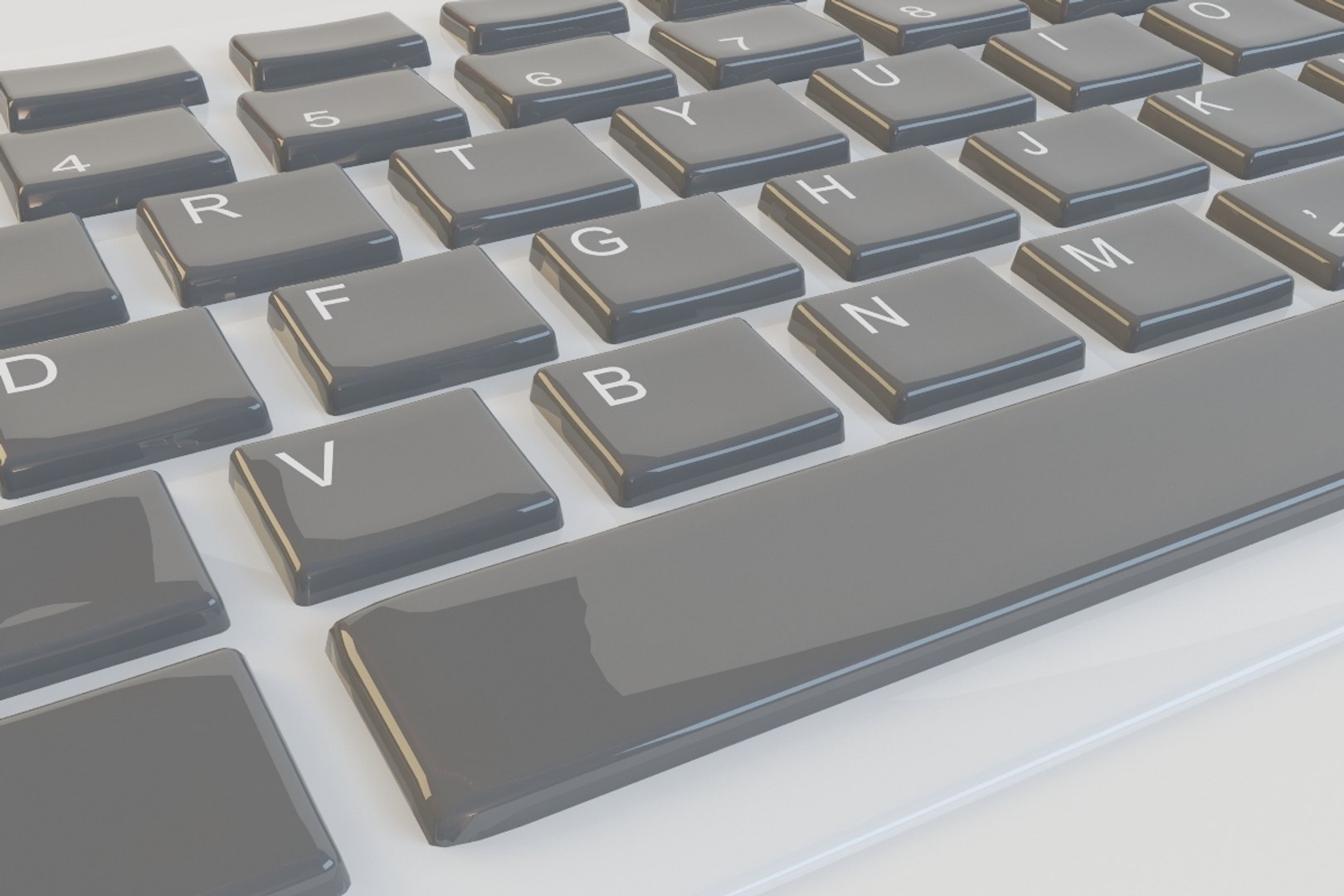 Keyboard 3d Model