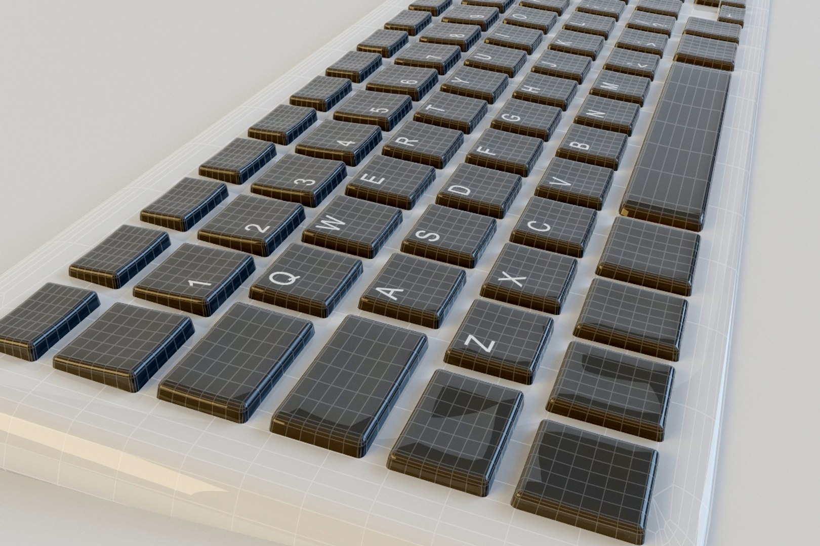 Keyboard 3d Model
