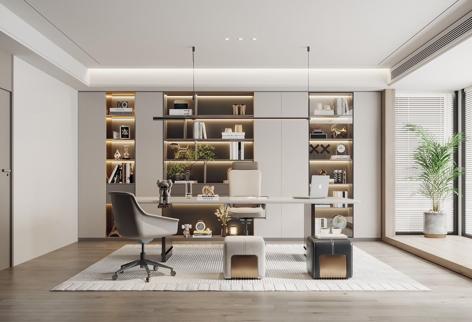 3D Modern Office model - TurboSquid 2086595