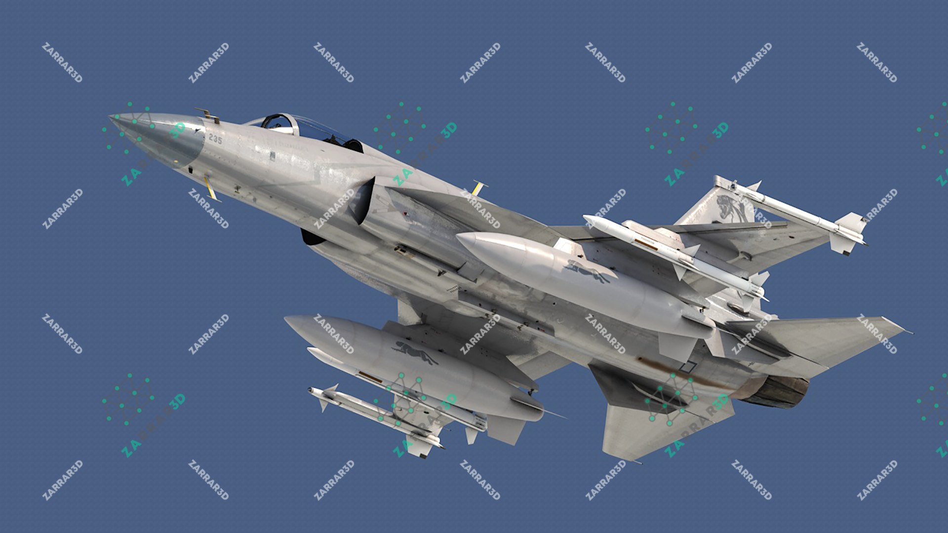 Pakistan jf-17 3D model - TurboSquid 1676912