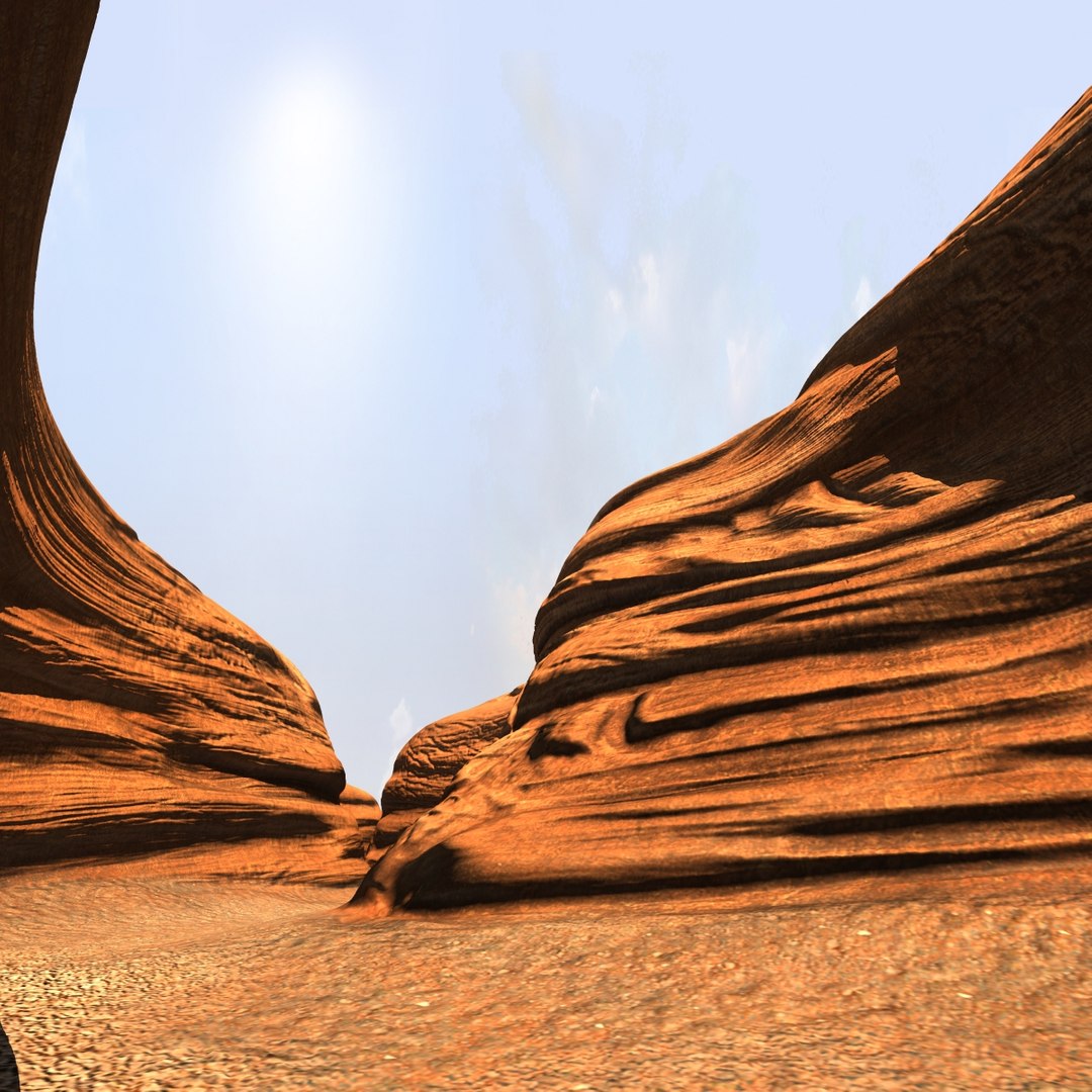3d model arizona canyon