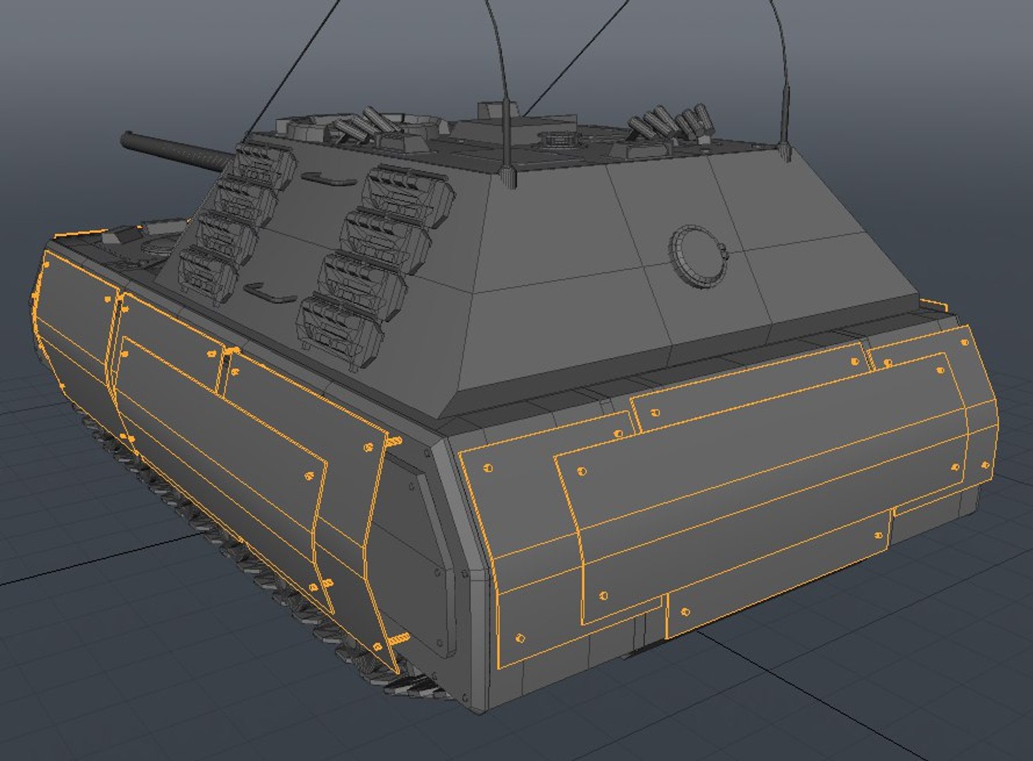 modern maus 3d obj