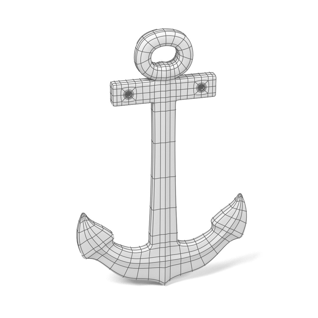 3d Model Of Anchor
