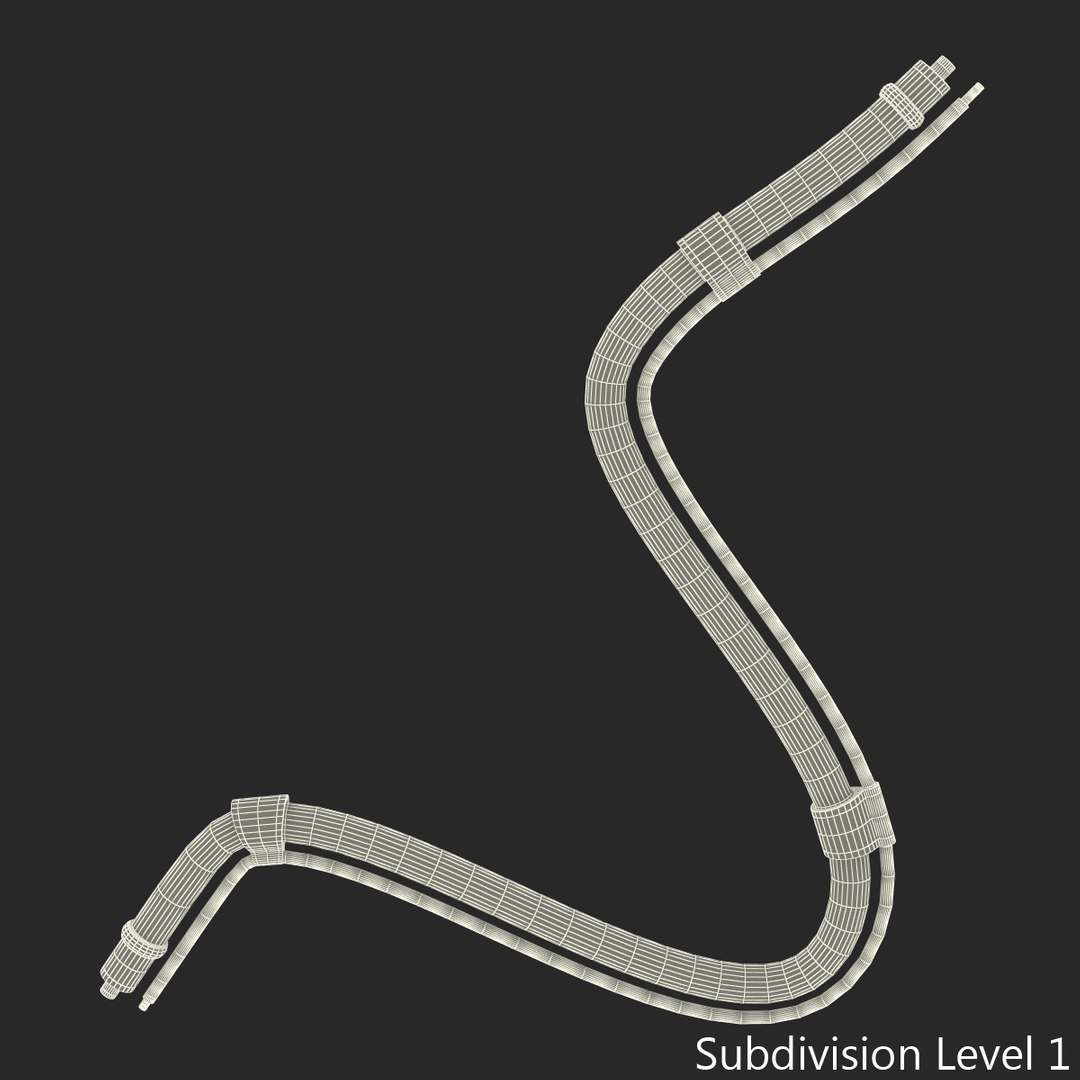 3d Model Industrial Cable 5