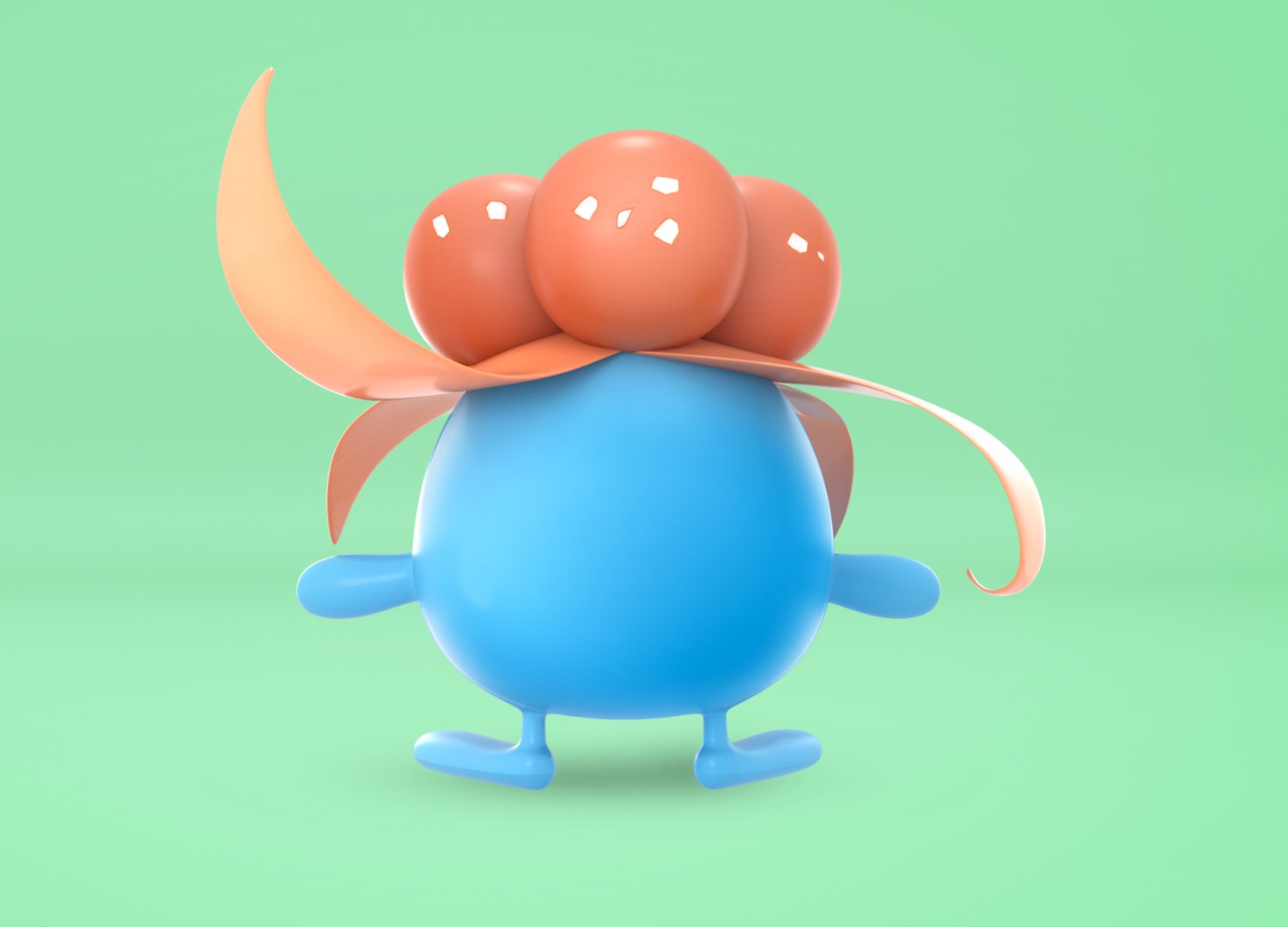 Pokemon Gloom Low-poly 3D model - TurboSquid 2081787