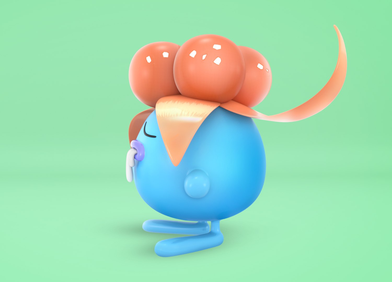 Pokemon Gloom Low-poly 3D model - TurboSquid 2081787