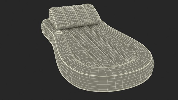 modelo 3d Balsa flotante inflable con almohada incorporada - TurboSquid ...