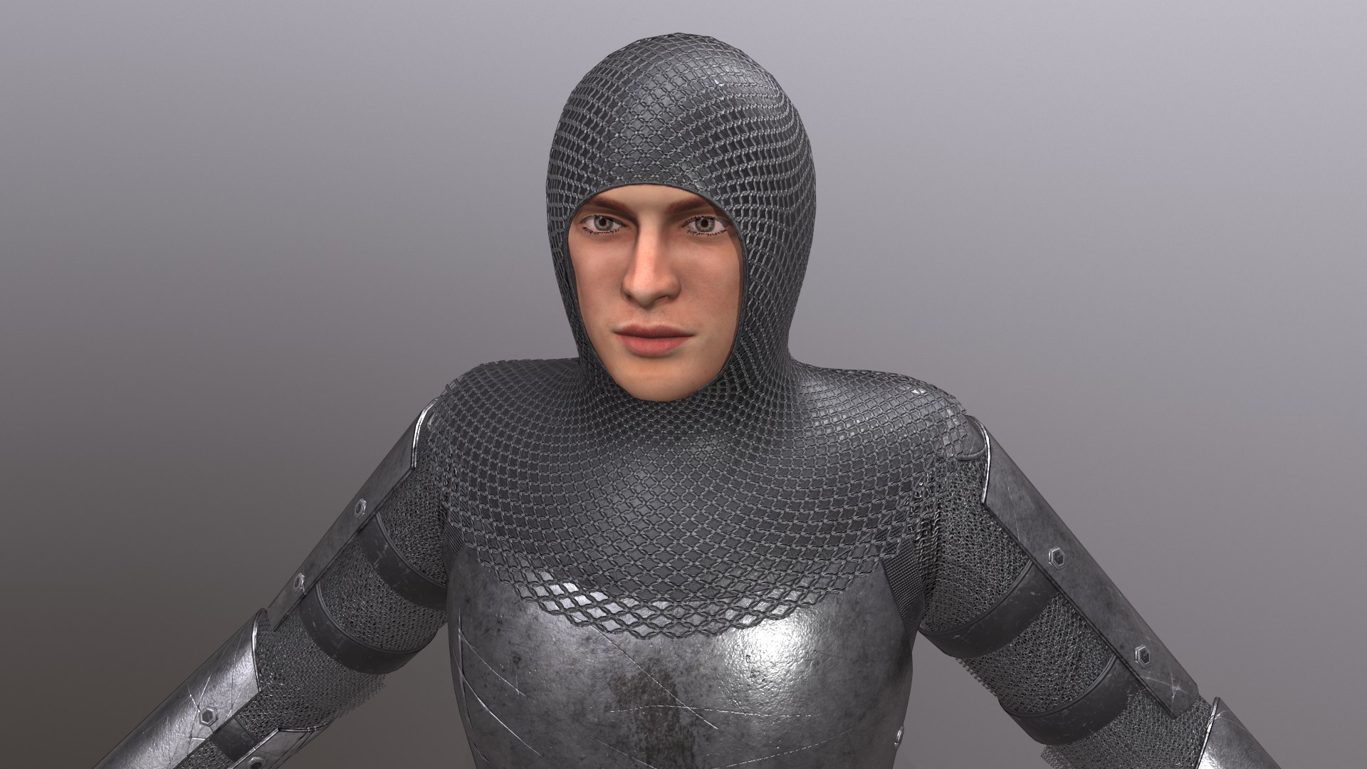 3D Knight Male Character - TurboSquid 1666532