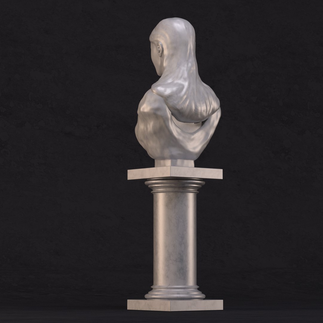 marble sculpture 3d model