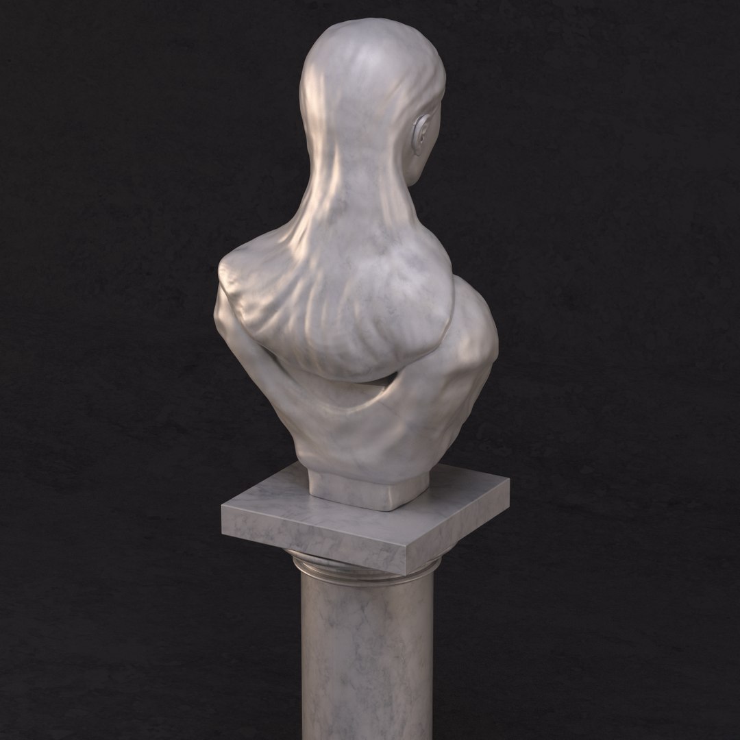 marble sculpture 3d model