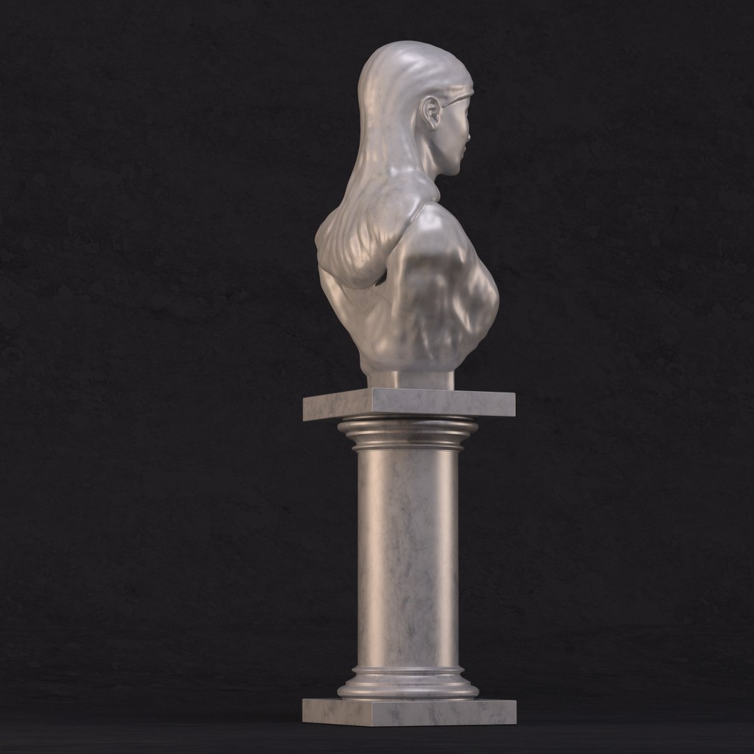 marble sculpture 3d model