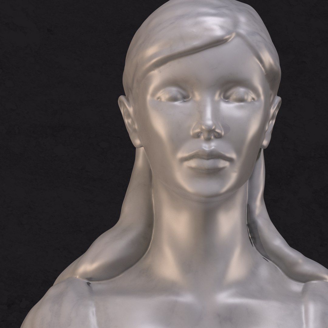 marble sculpture 3d model
