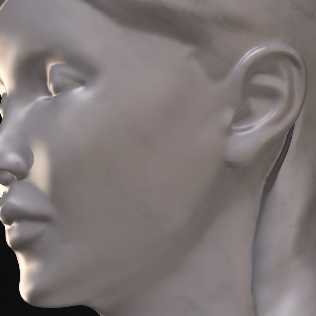 marble sculpture 3d model