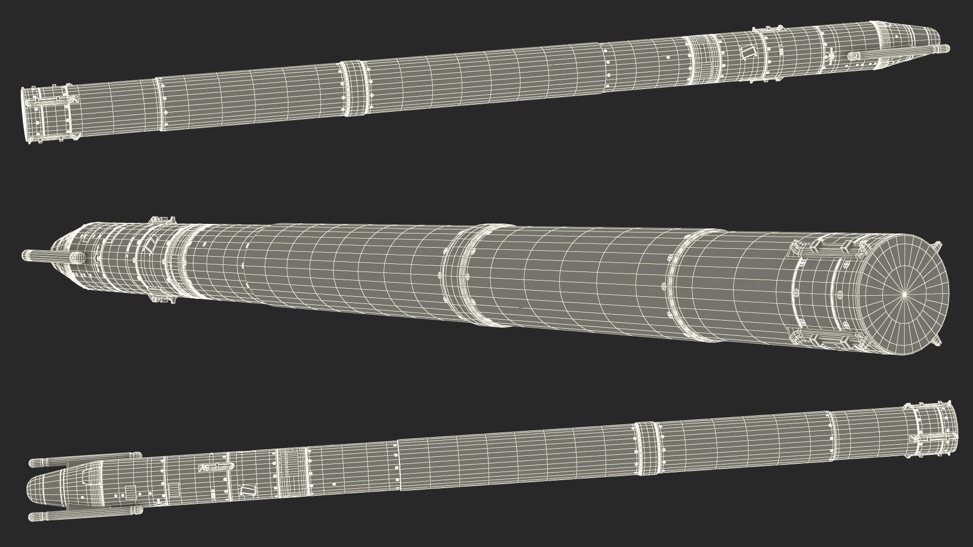Precision Guided Projectile 3D Model - TurboSquid 2366295