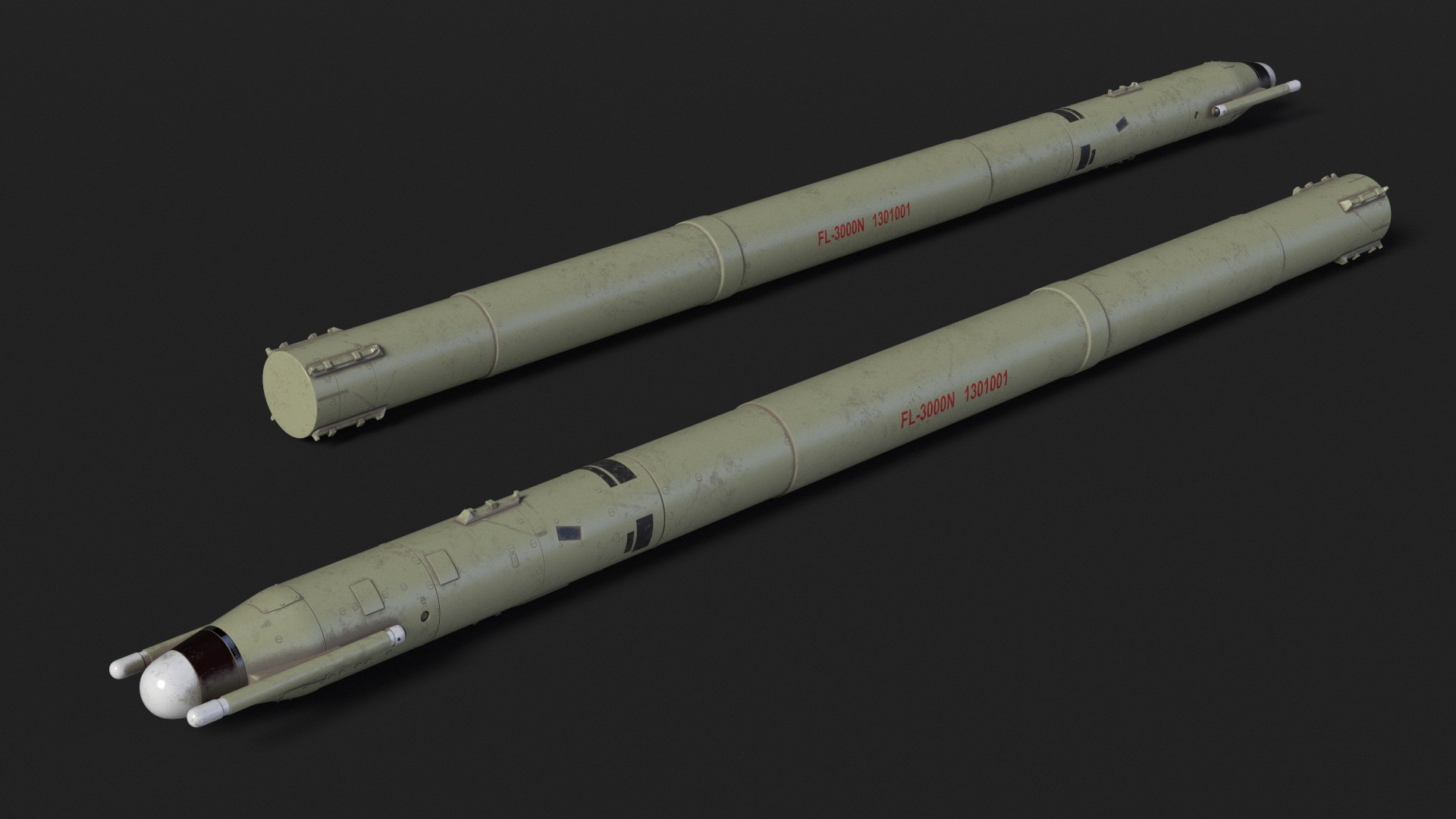 Precision Guided Projectile 3D Model - TurboSquid 2366295