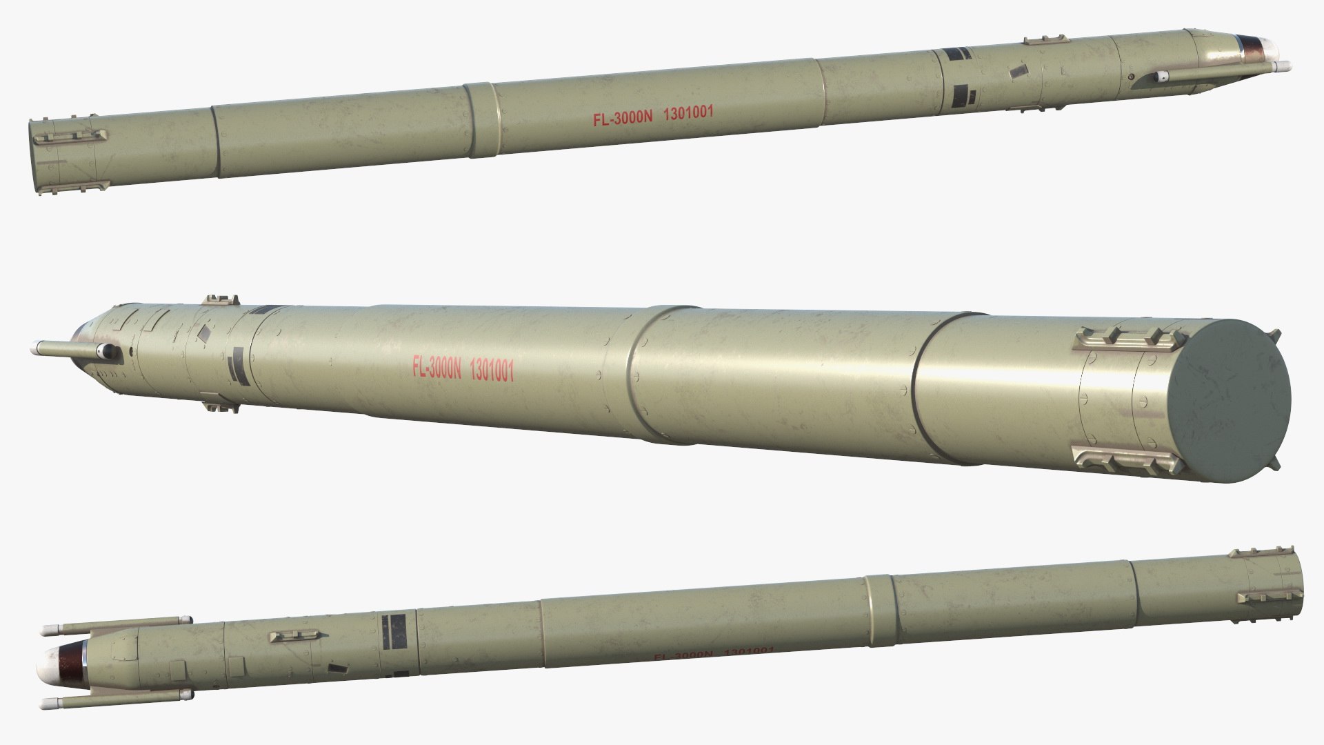 Precision Guided Projectile 3D Model - TurboSquid 2366295