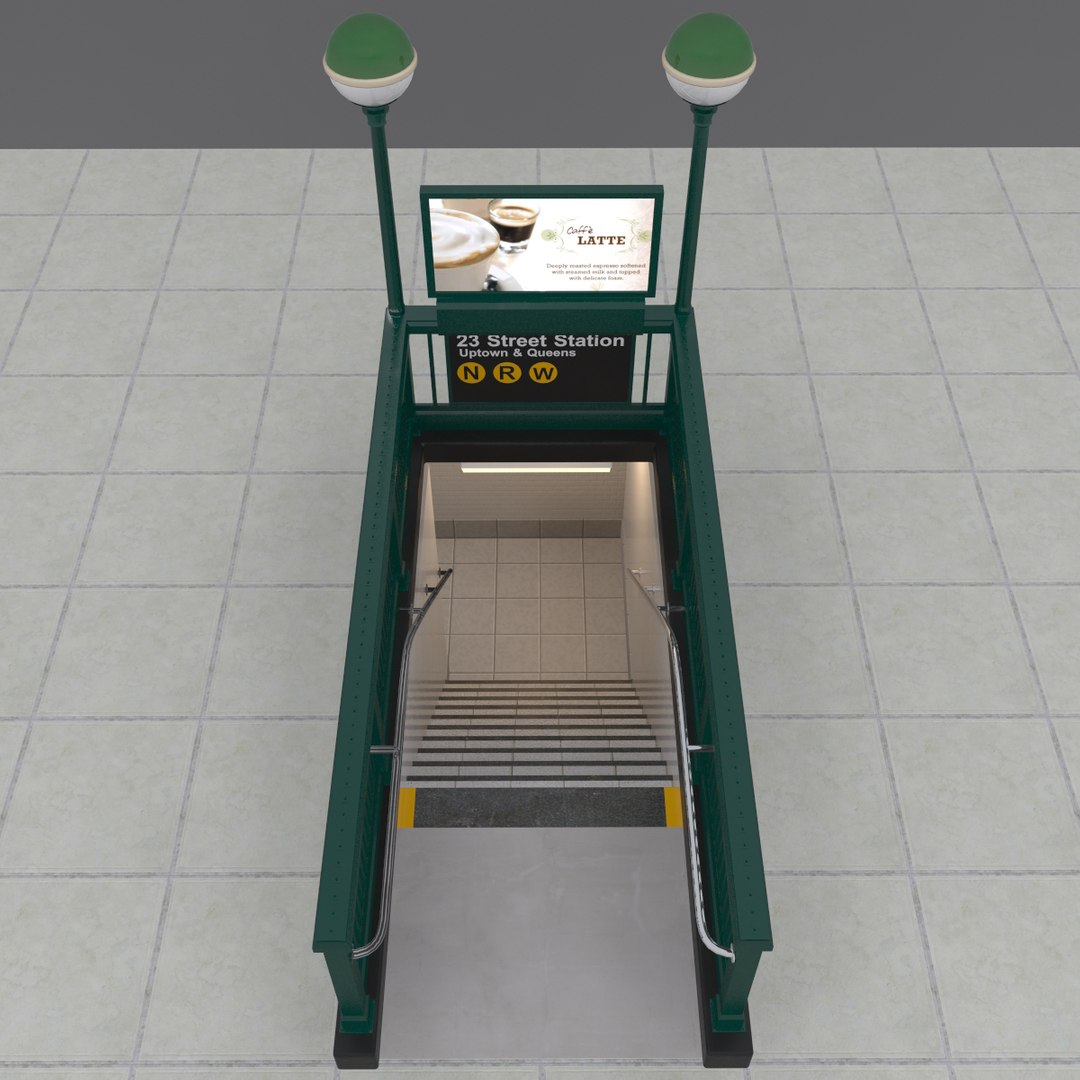 Subway Entrance 3ds