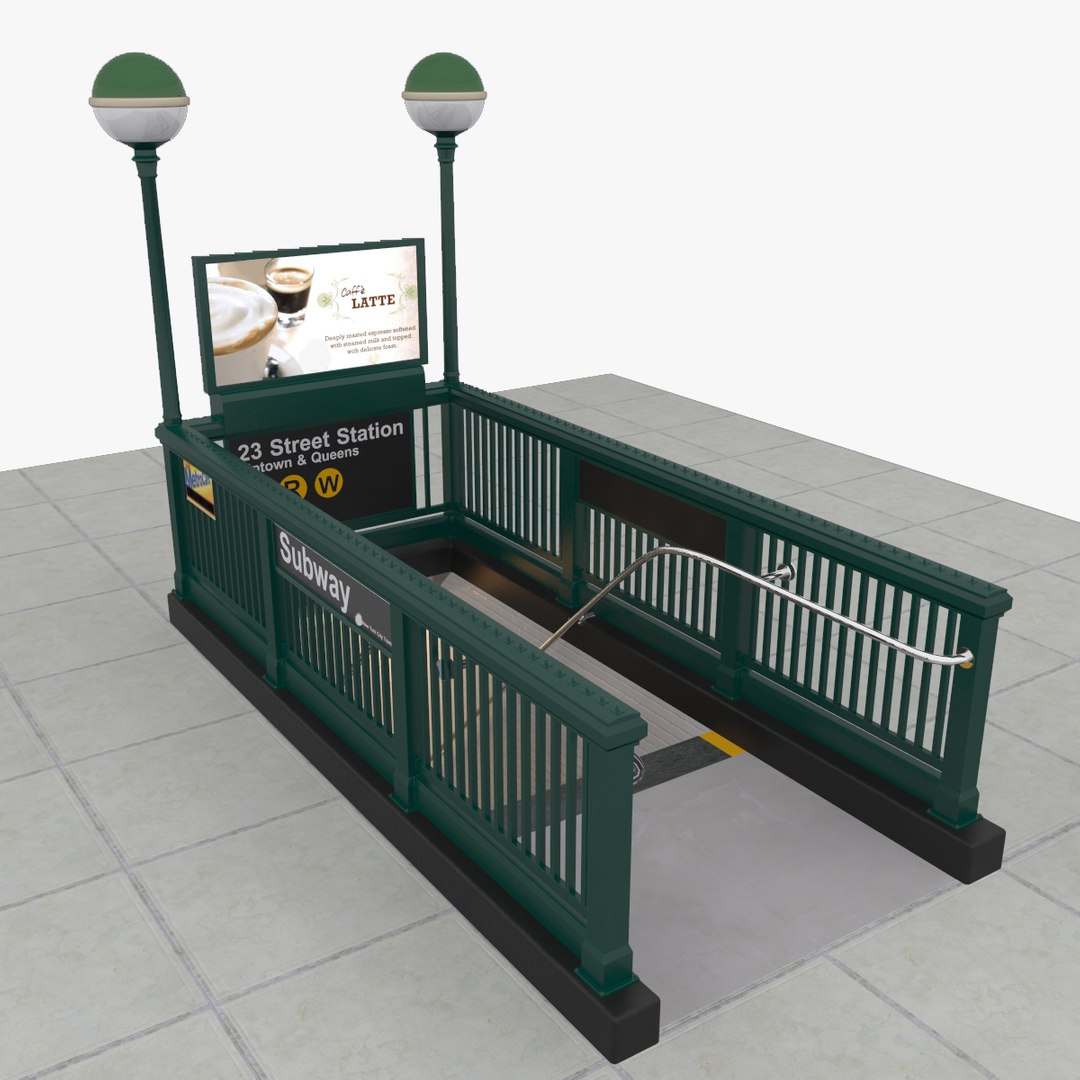 Subway Entrance 3ds