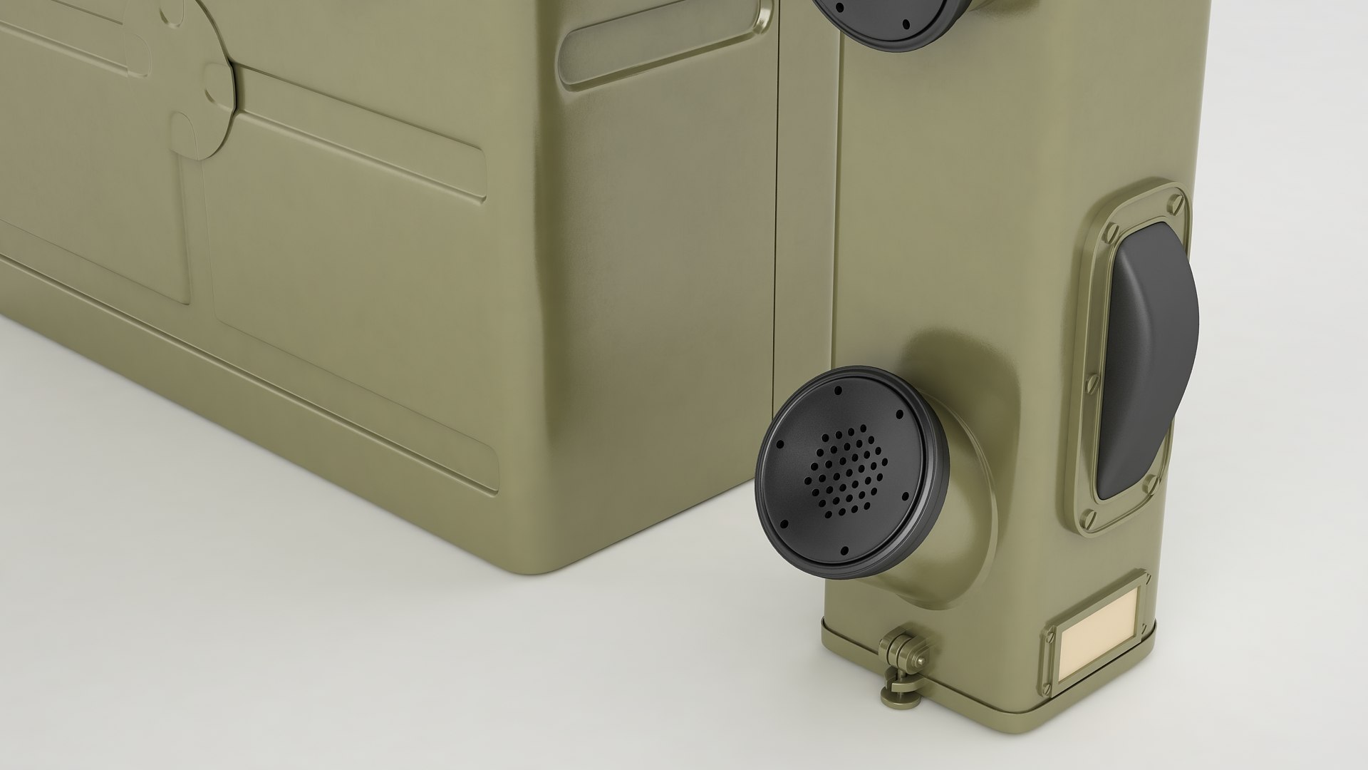 Military Radio SCR-300 04 Model - TurboSquid 1813948