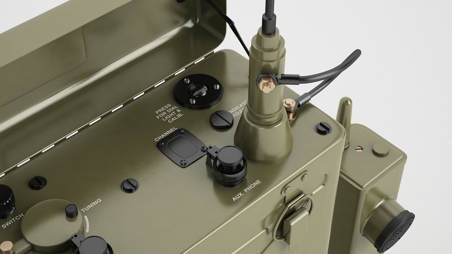 Military Radio SCR-300 04 model - TurboSquid 1813948