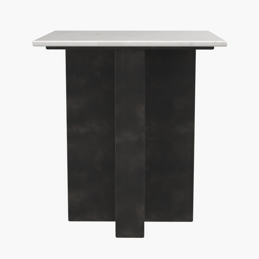 Terrell End Table 3D Model - TurboSquid 2087123