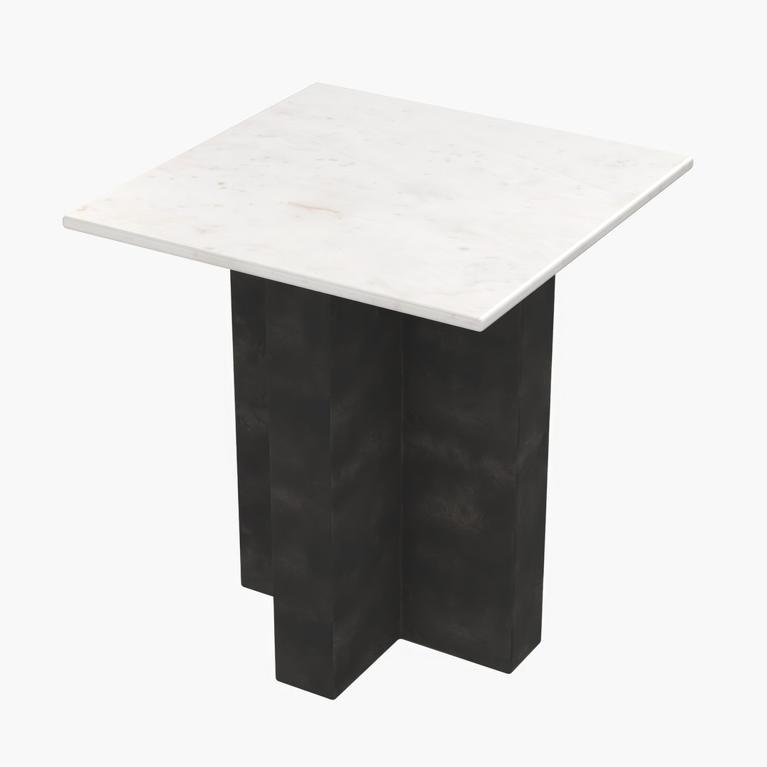 Terrell End Table 3D Model - TurboSquid 2087123