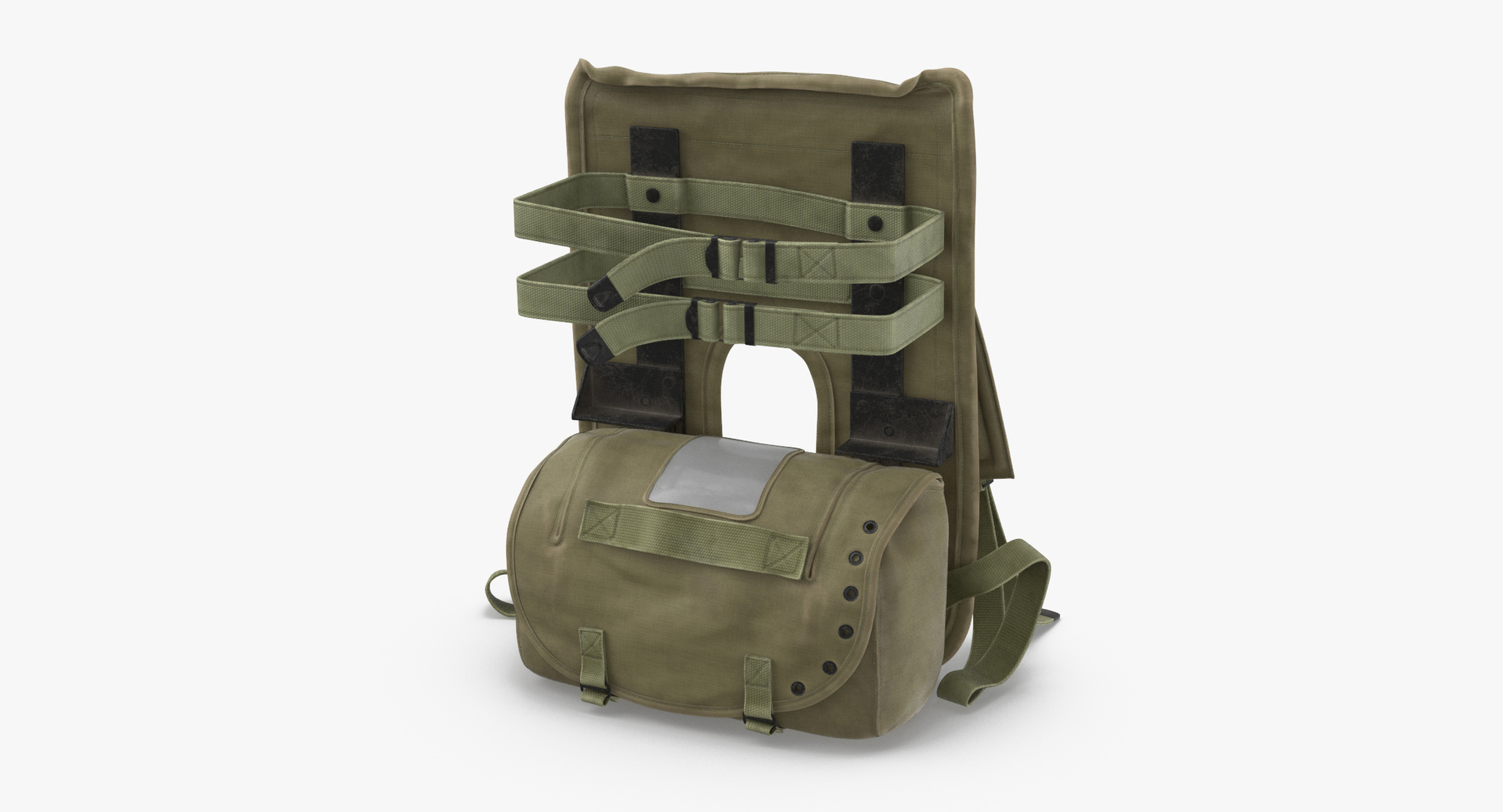 Prc Portable Transceiver Pack 3D Model - TurboSquid 1196699