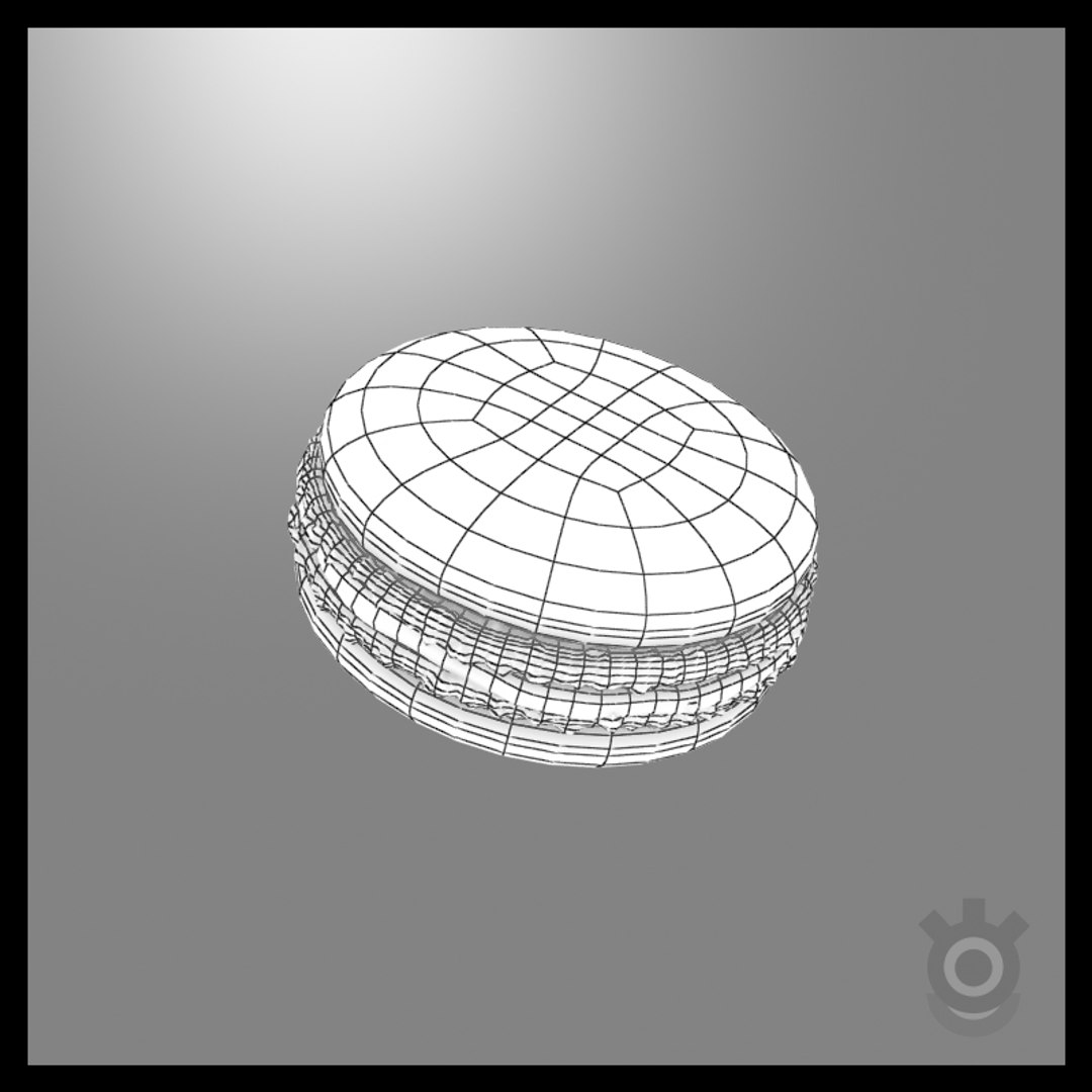3D macaron - TurboSquid 1221686