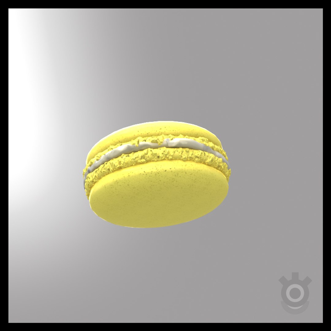 3D macaron - TurboSquid 1221686