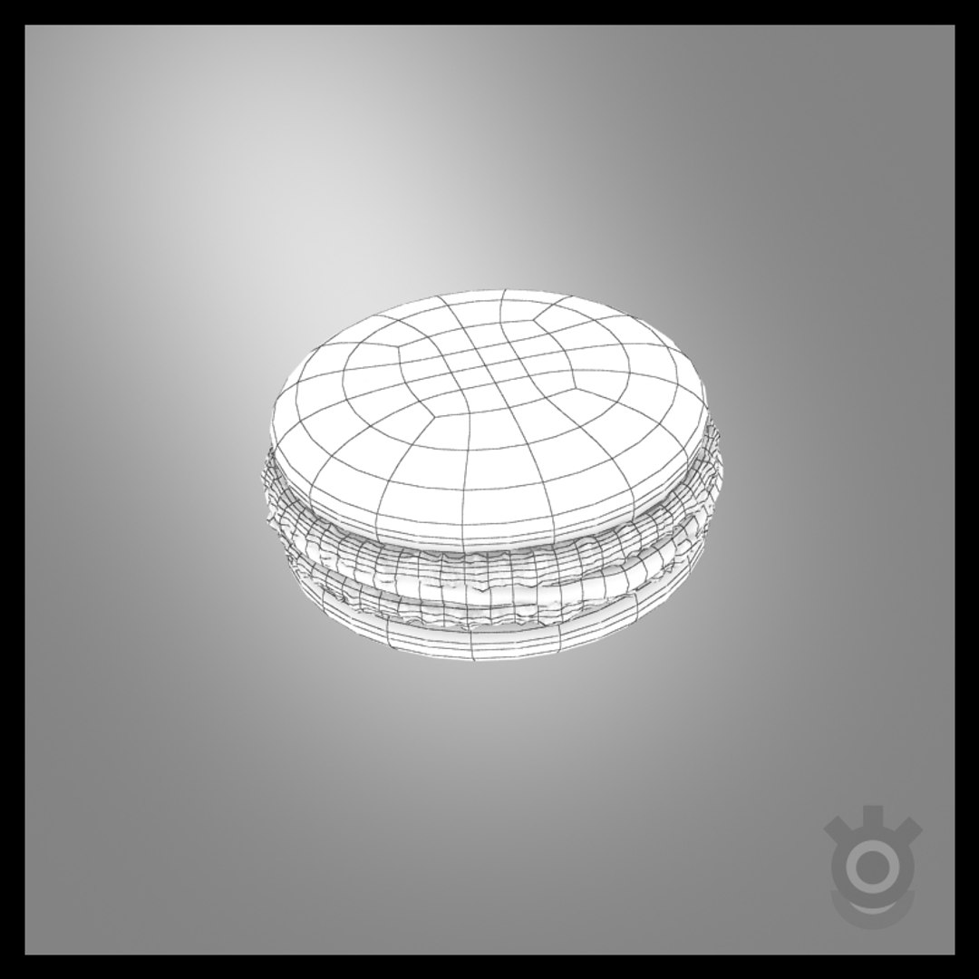 3D macaron - TurboSquid 1221686