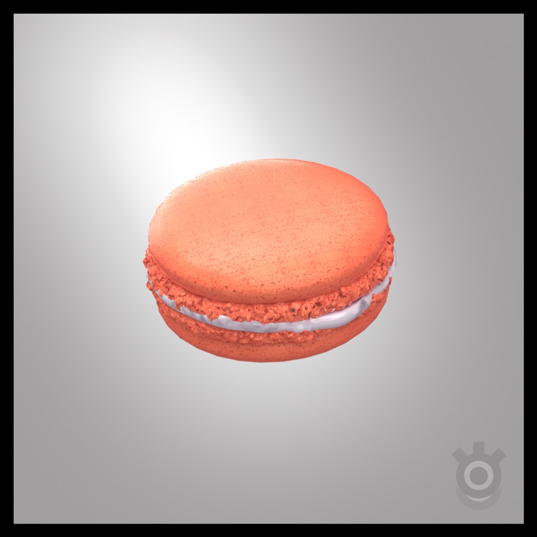 3D macaron - TurboSquid 1221686