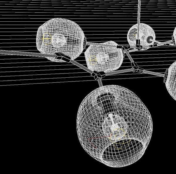 3d model branching bubble