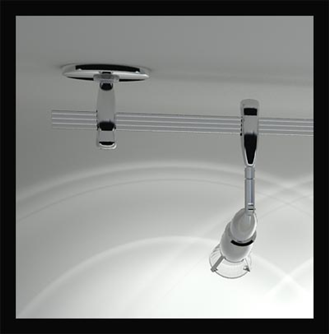 3d model lighting fixture