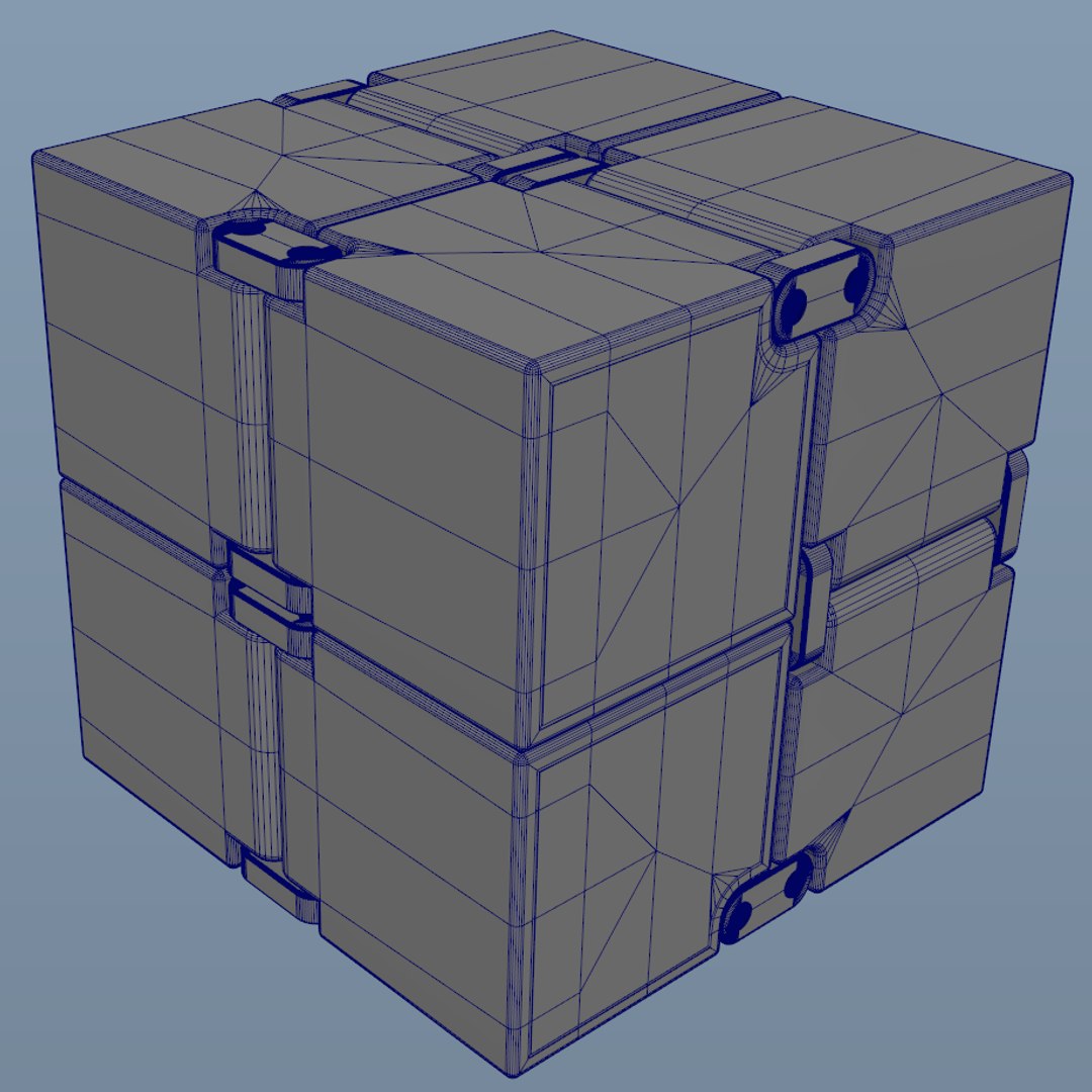 Infinity Cube 3D Model - TurboSquid 1543977