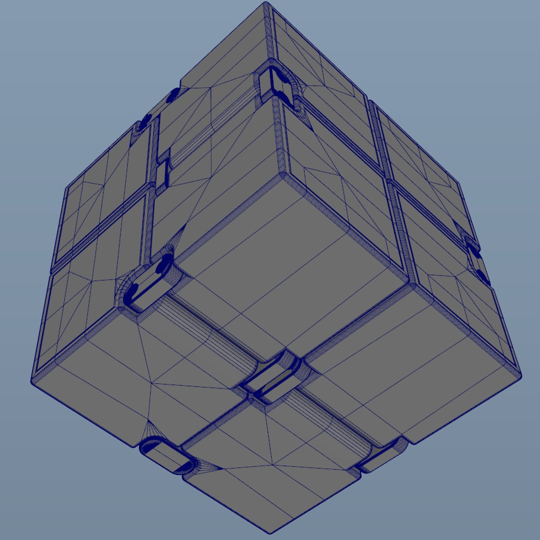 Infinity Cube 3D Model - TurboSquid 1543977