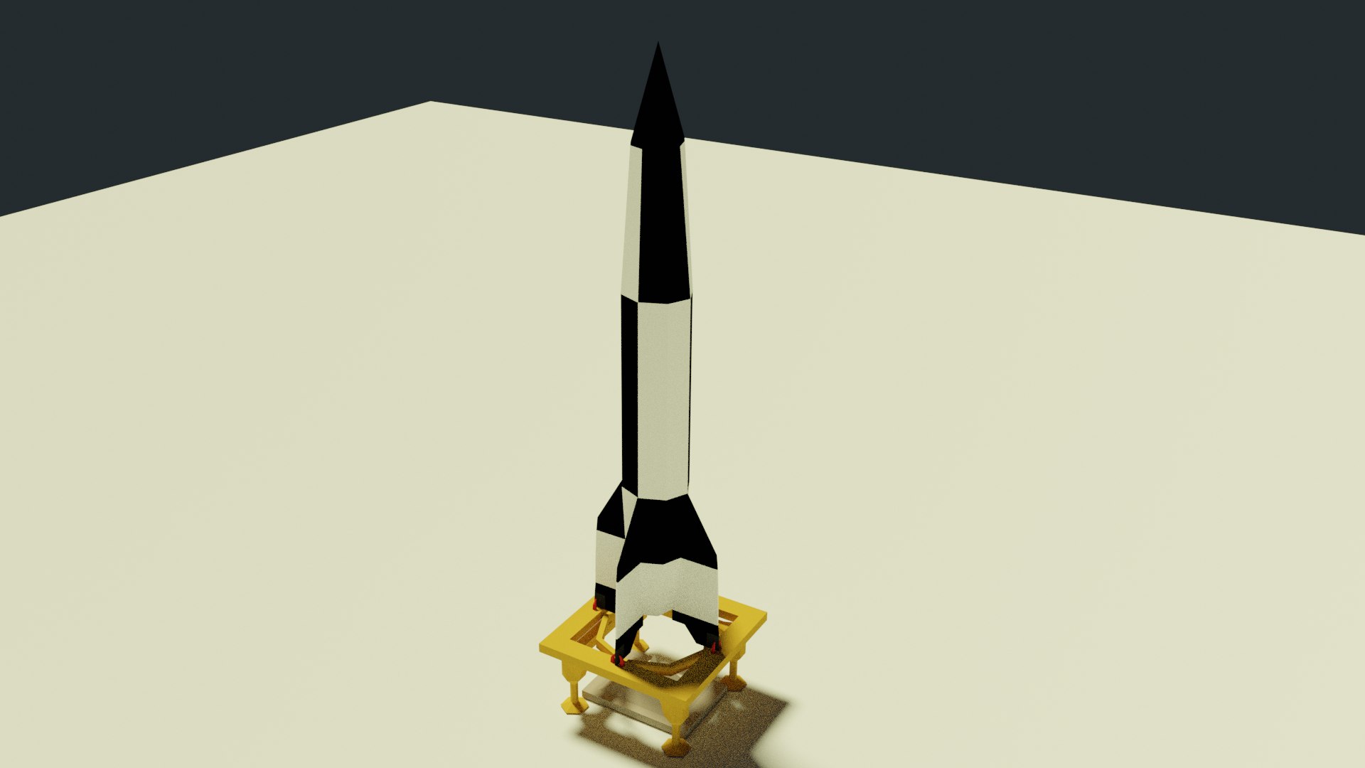 V2 rocket - 3D model - TurboSquid 1436675