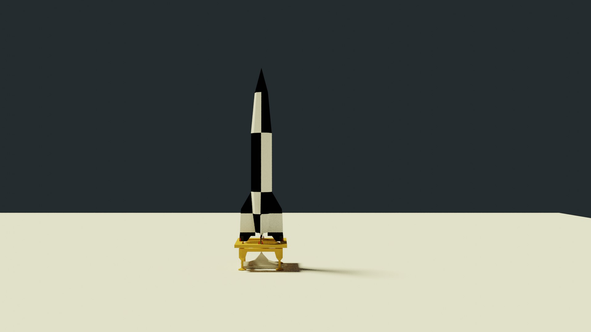 V2 rocket - 3D model - TurboSquid 1436675