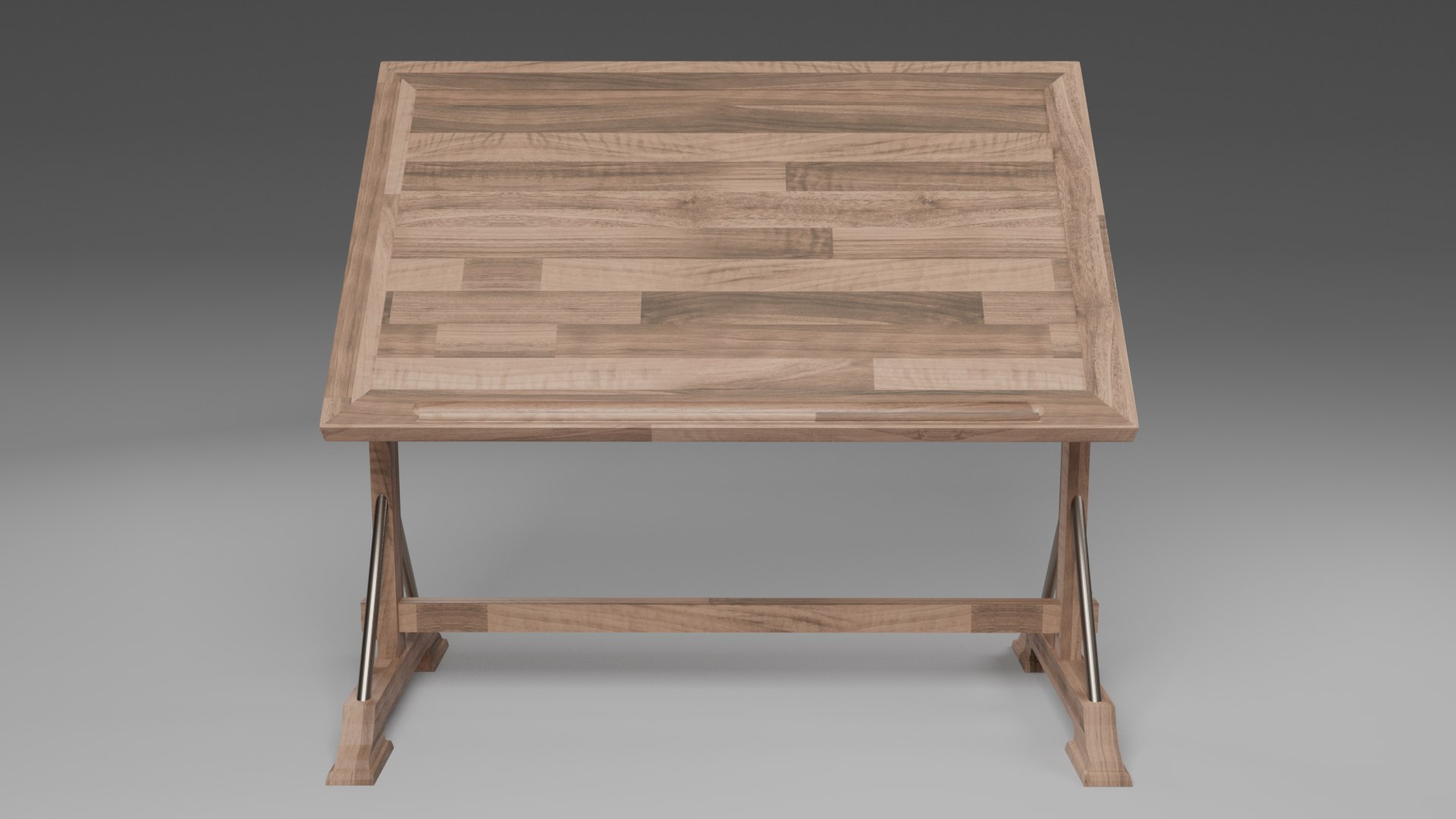 3D Drafting Desk Model - TurboSquid 1204360