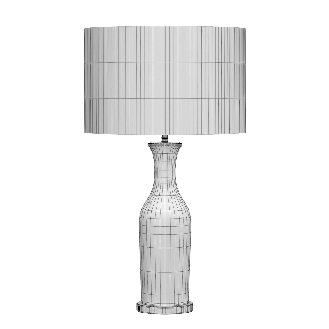 3D Jane Table Lamp Model - TurboSquid 1906648