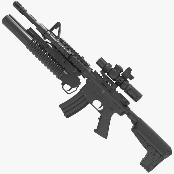 M4 M2033D模型 - TurboSquid 1966539