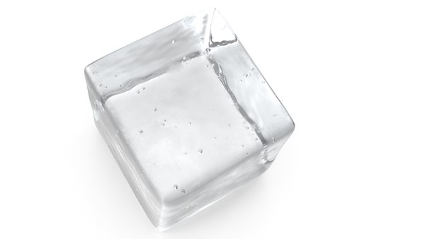 3D ice cube bubbles model - TurboSquid 1477053