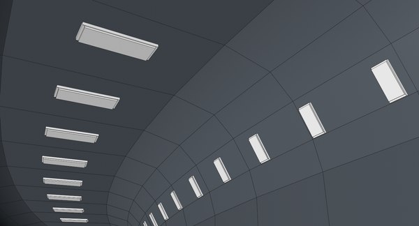 3D highway tunnel model - TurboSquid 1539204