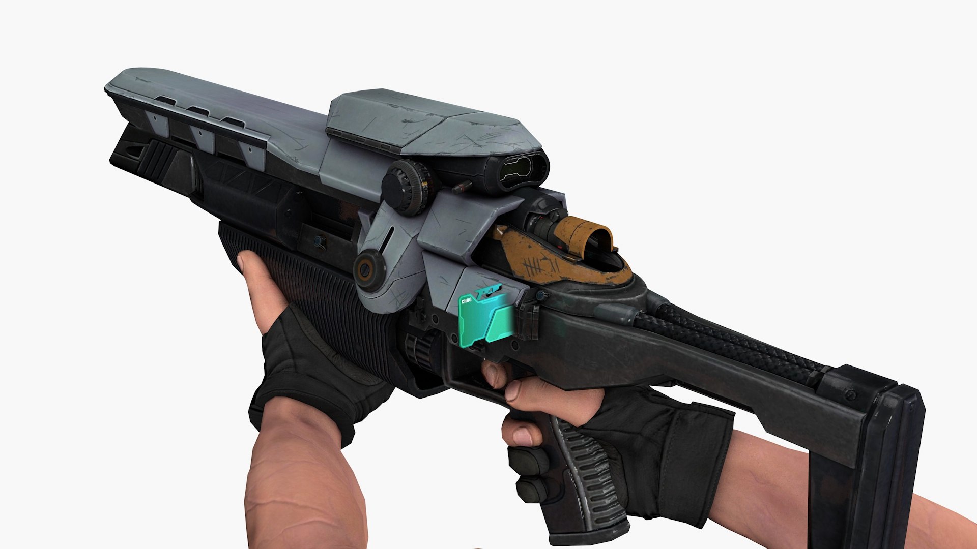 modelo 3d Rifle de energía - TurboSquid 1885272