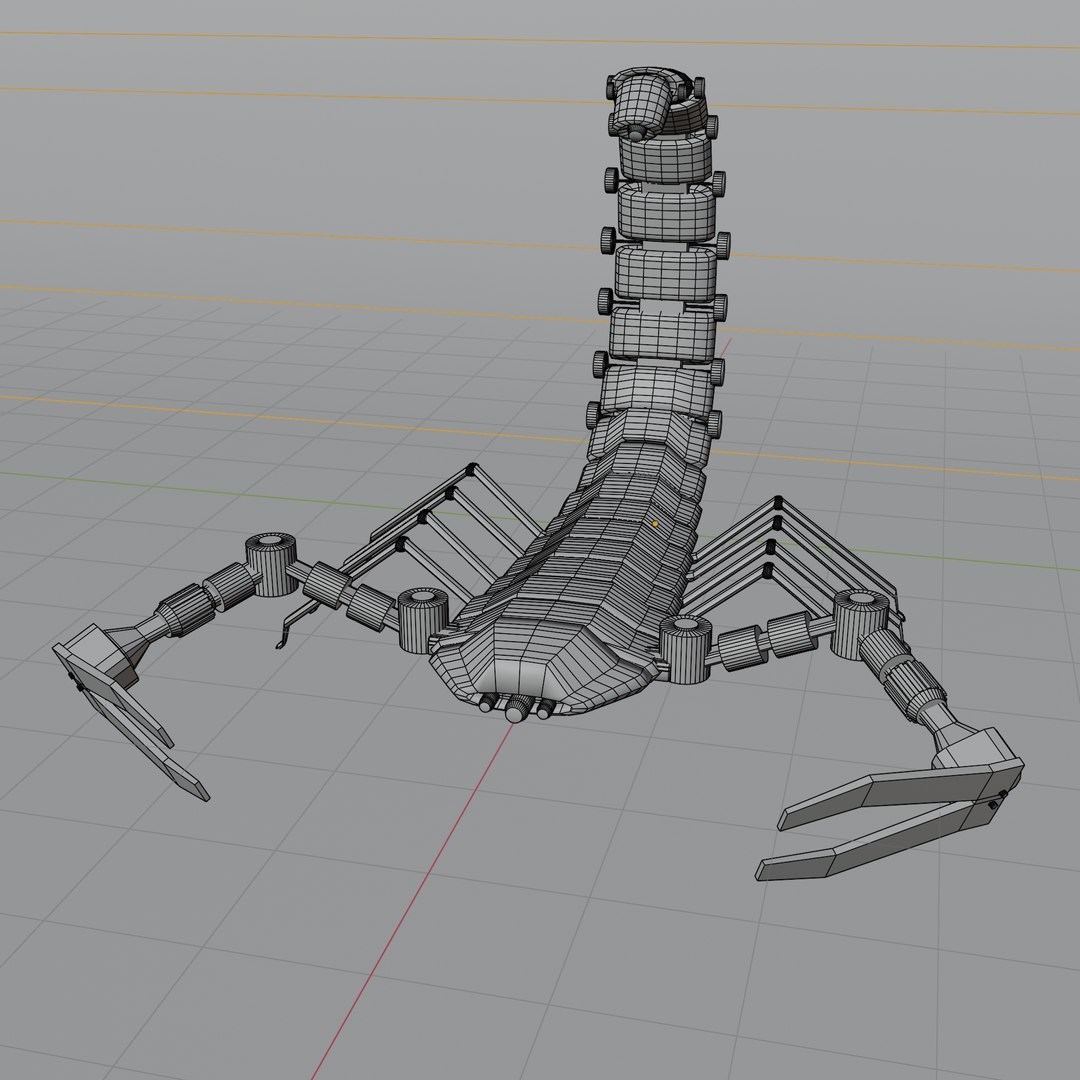 Robot Scorpion 3D - TurboSquid 1897780