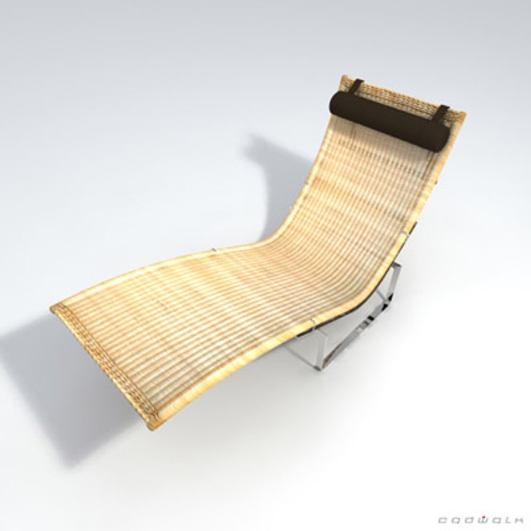 Poul Kjaerholm Pk24 3d Max