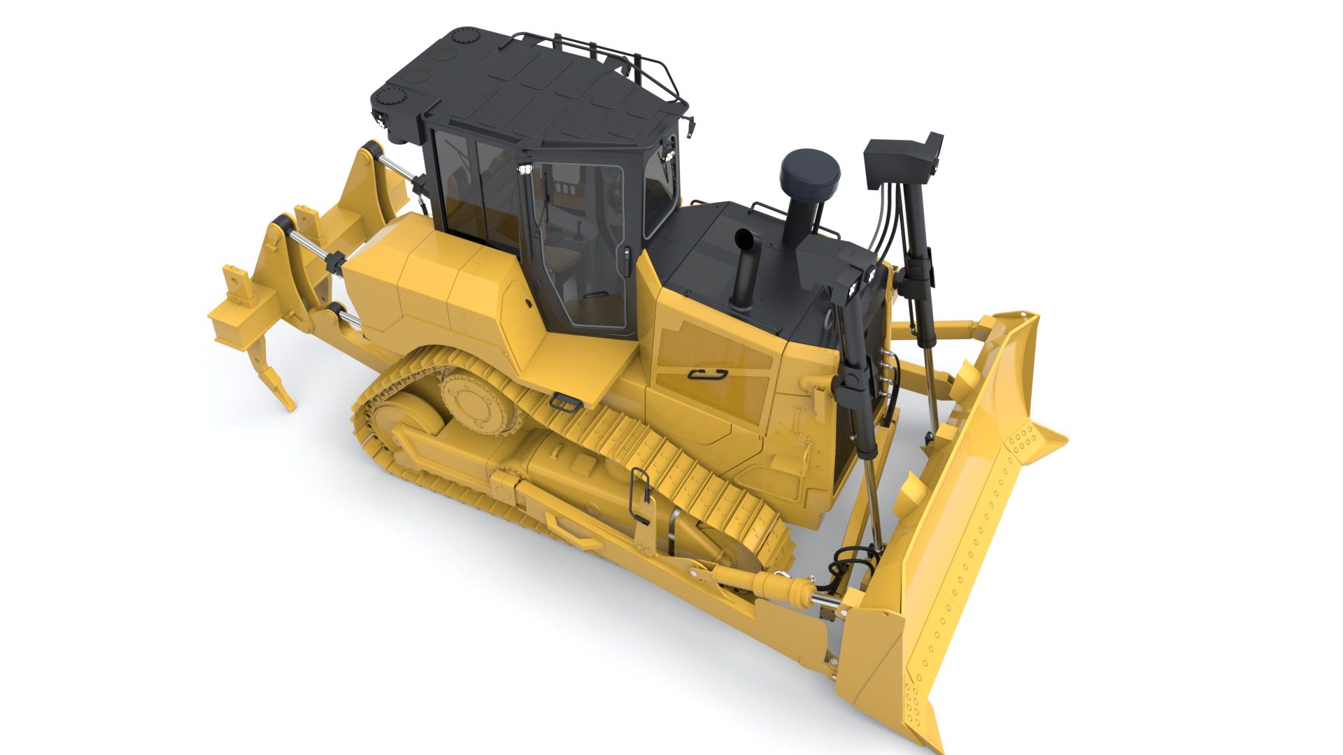3D Bulldozer Medium Model - TurboSquid 2238974