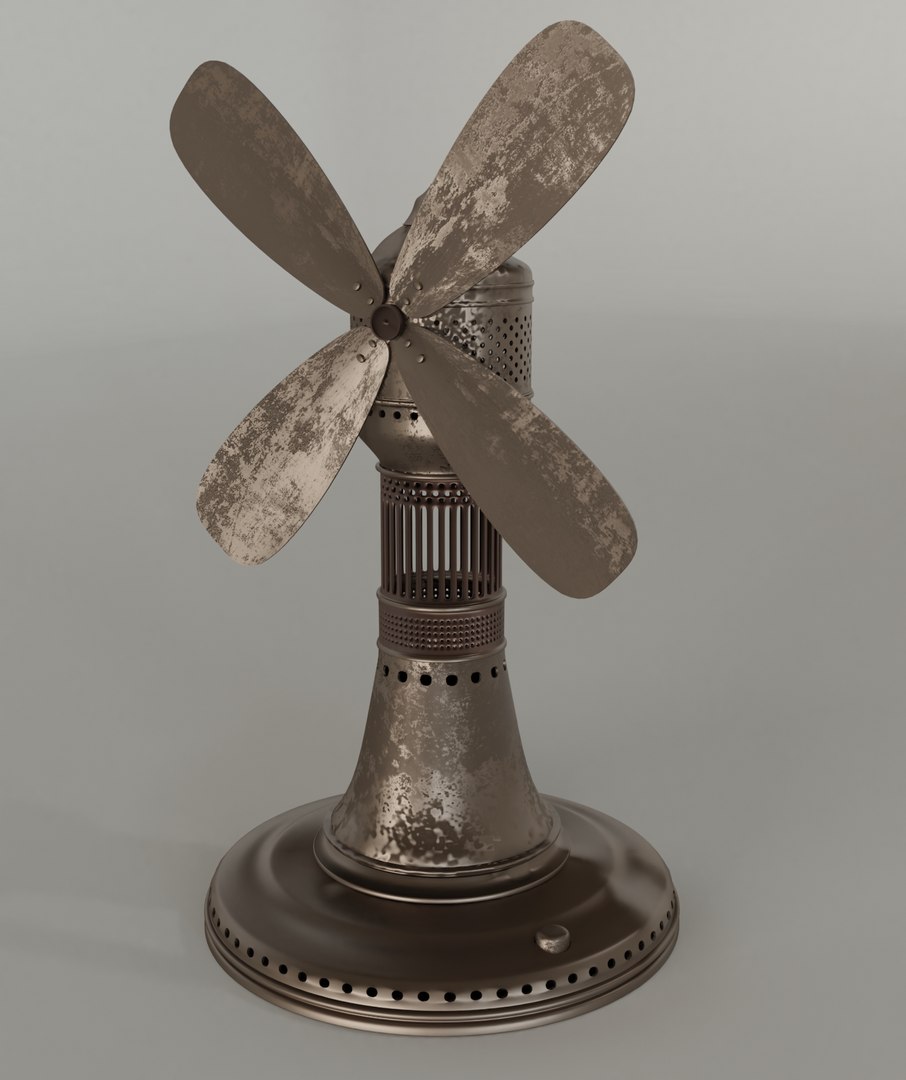 Ancient Fan 3D Model - TurboSquid 1576610