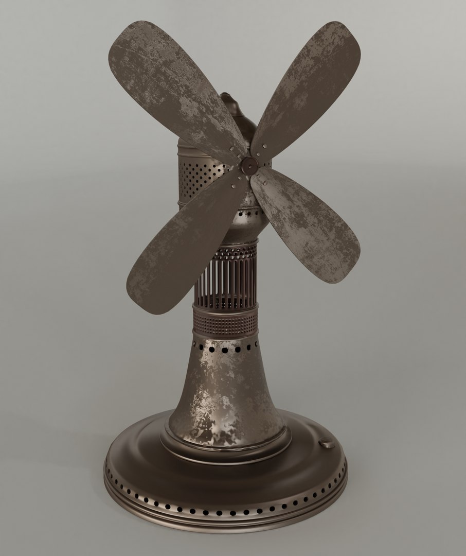 Ancient Fan 3D Model - TurboSquid 1576610