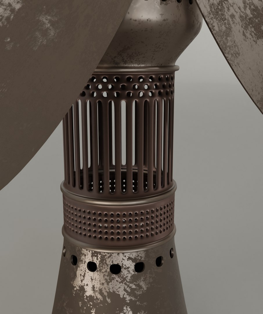 Ancient Fan 3D Model - TurboSquid 1576610